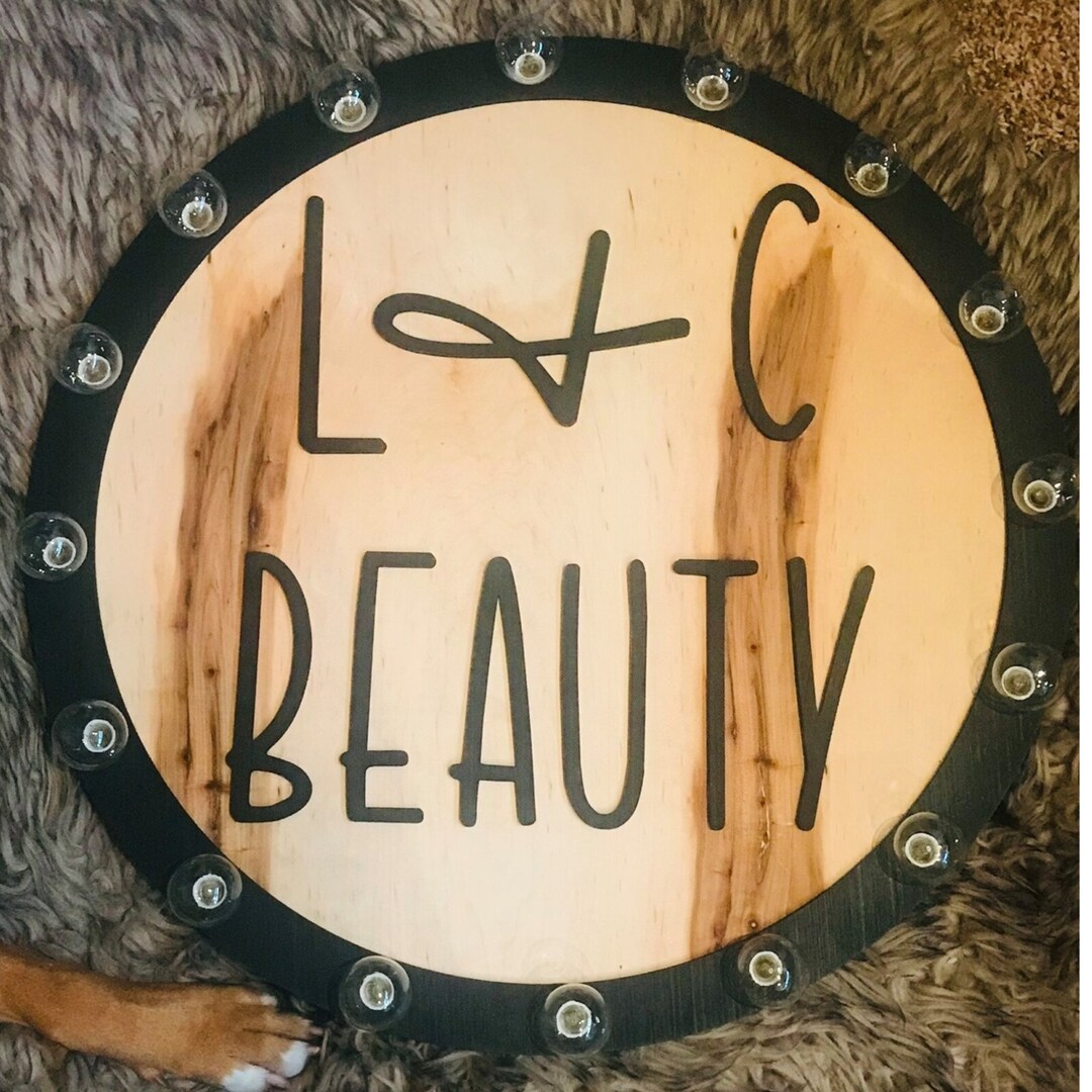 Marquee Sign Custom Business Logo Marquee Vintage Inspired Wood or ...