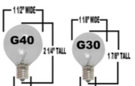 Light Bulbs Marquee Sign 5 Watt Color or Clear Replacement Bulbs Light ...