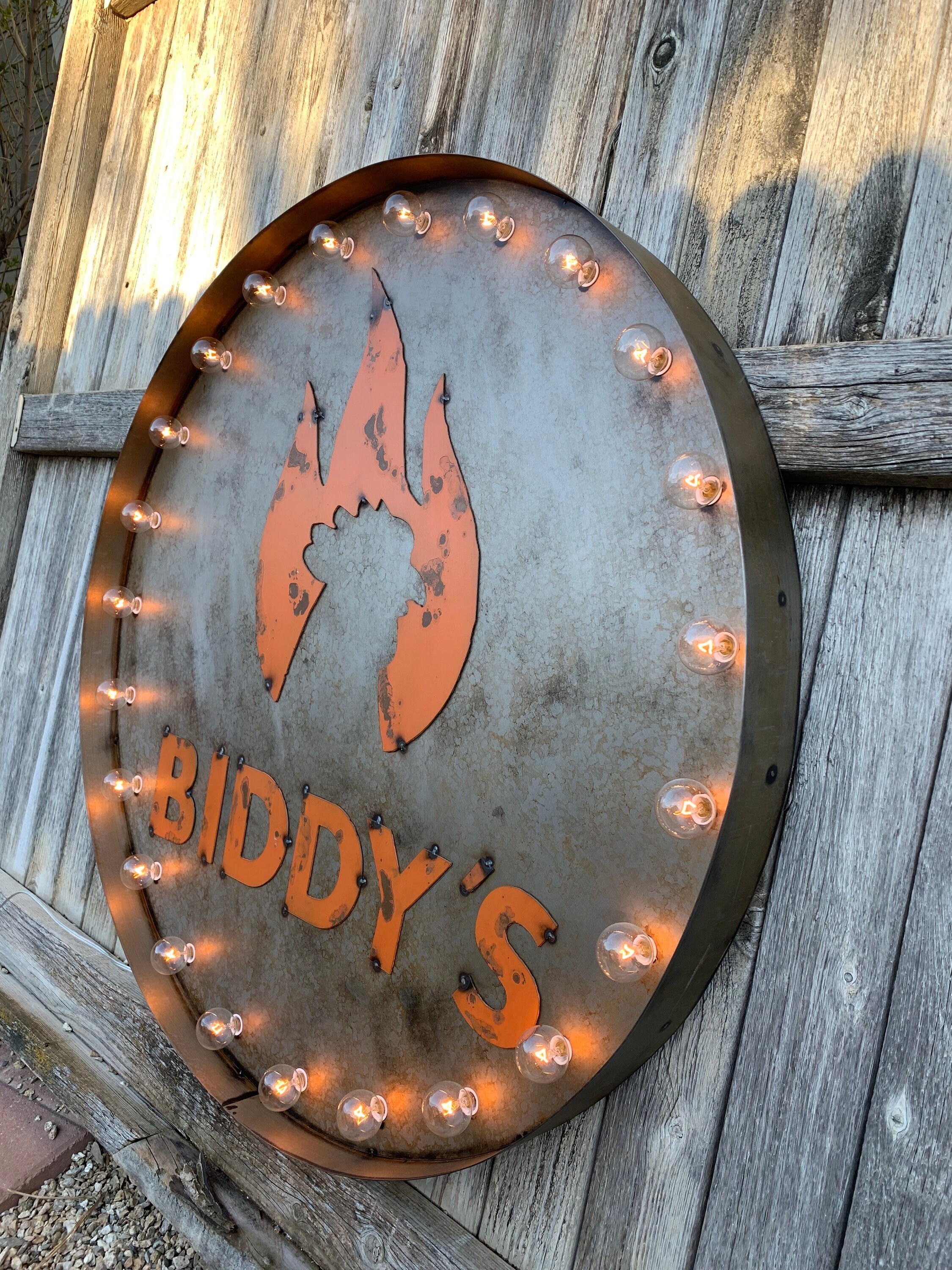 Marquee sign custom business logo marquee vintage inspired… wood or ...