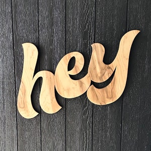 Big Custom Wood Sign Letters, Personalized, 3d, Nursery, Home, Wedding ...