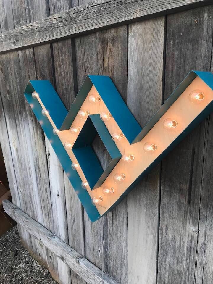 Marquee Sign Custom Business Logo Marquee Vintage Inspired… Wood or ...