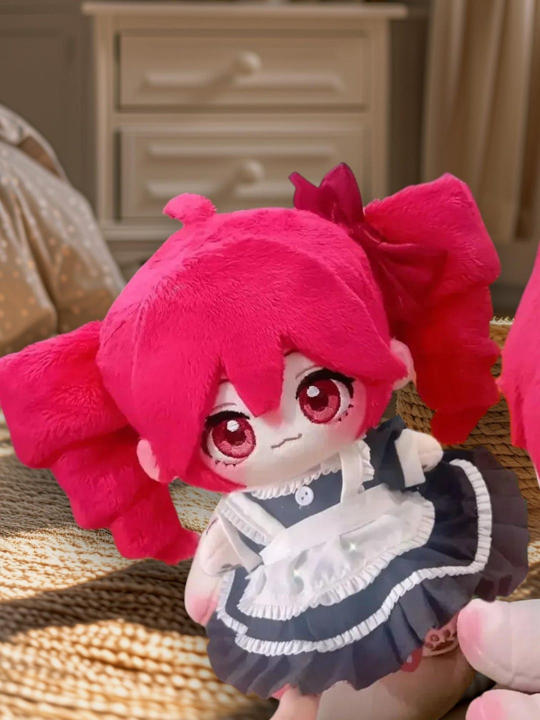 20cm Game Girl Kasane Teto Attribute Lovely Plush Cotton Doll Body ...