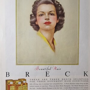 Breck Ads Your Choice Shampoo & Conditioner Originalbathroom Dressing ...