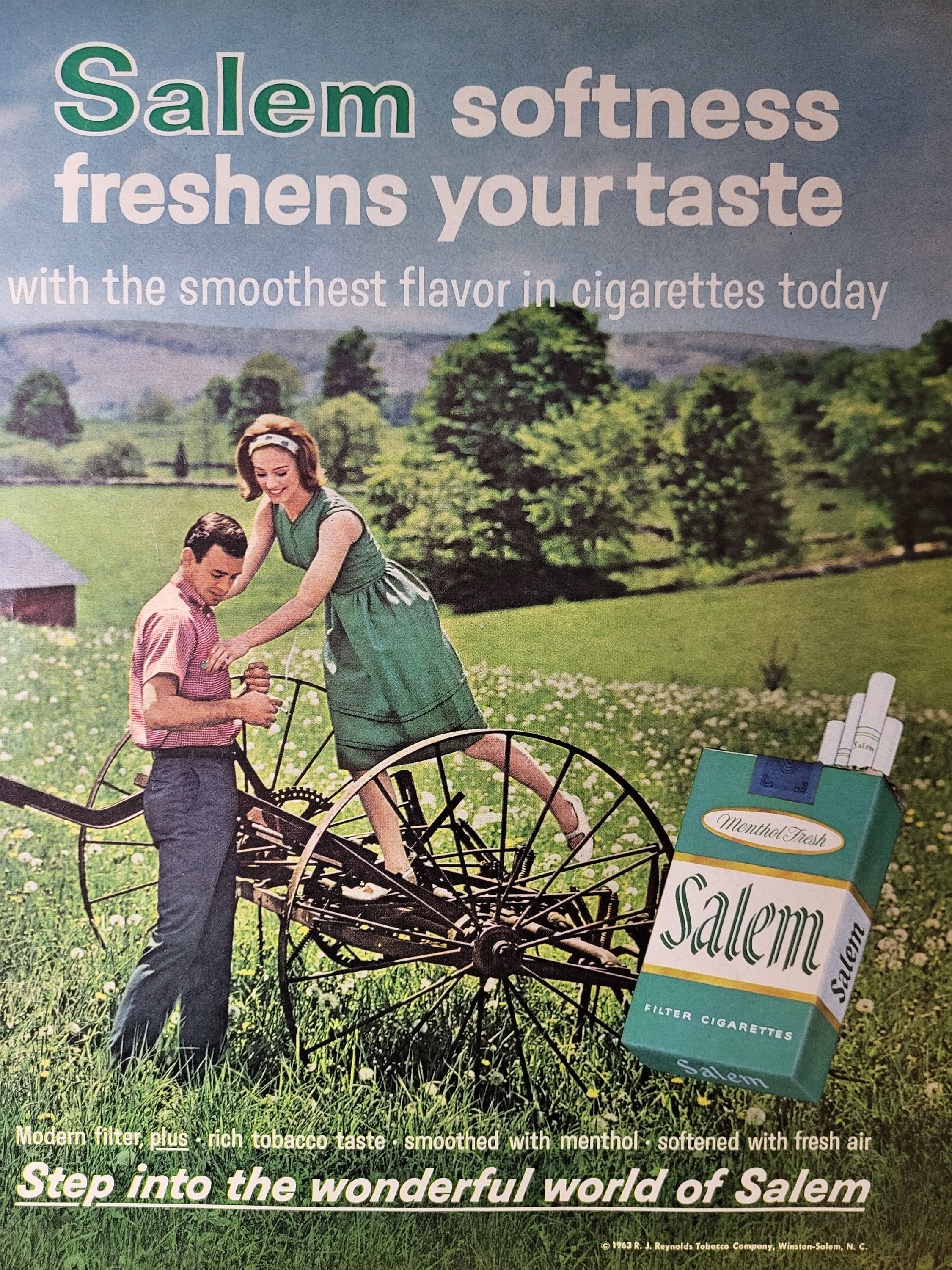 Salem Cigarette Adsyour Choiceoriginal Vintage Magazine Cigarette Ads ...