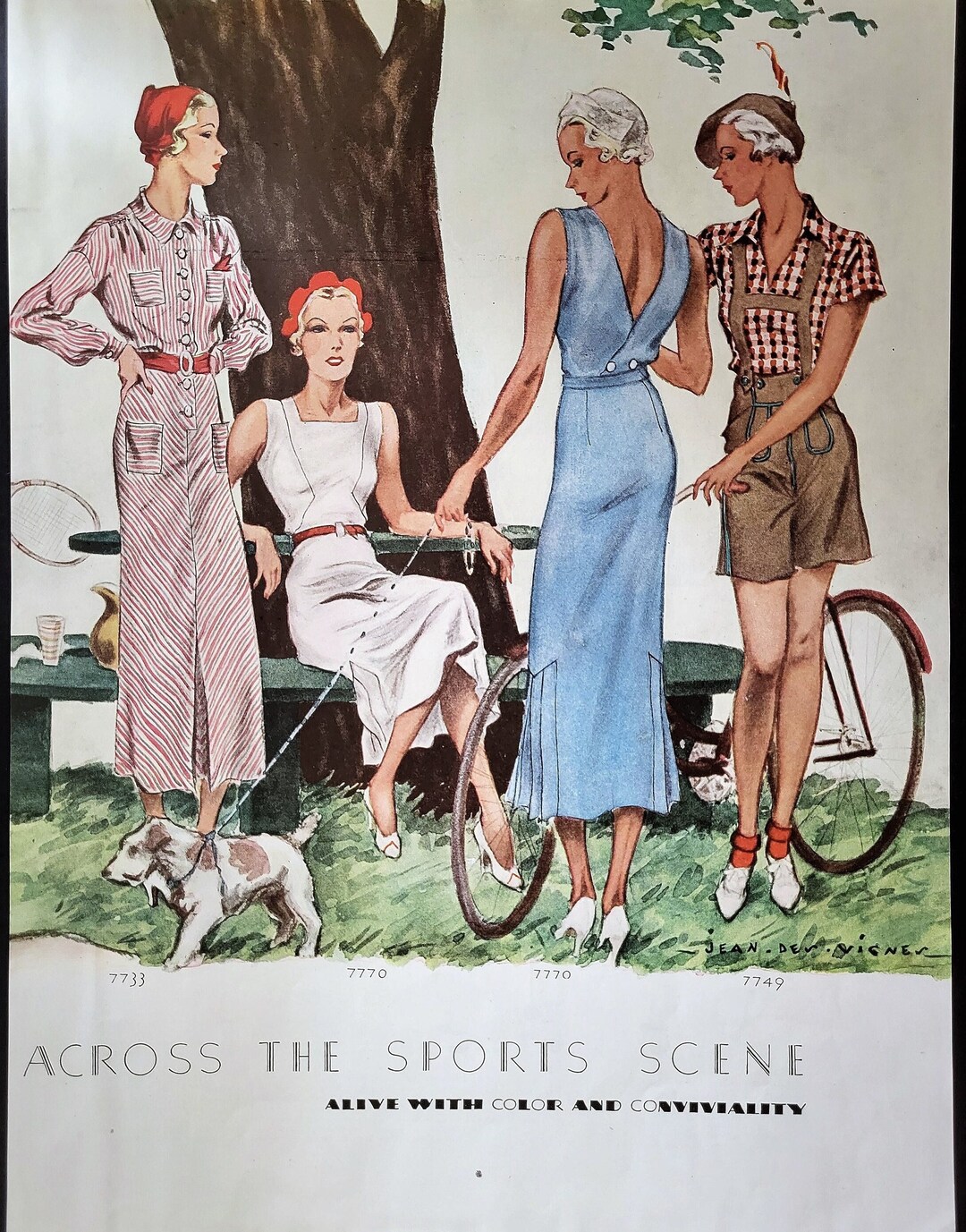 Mccall's Fashions Pattern Ads Original Vintage Magazine Fashion Pages ...