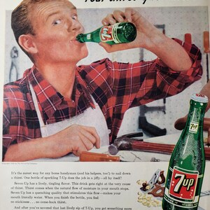 7up Adsyour Choiceoriginal Vintage Magazine Ads - Etsy