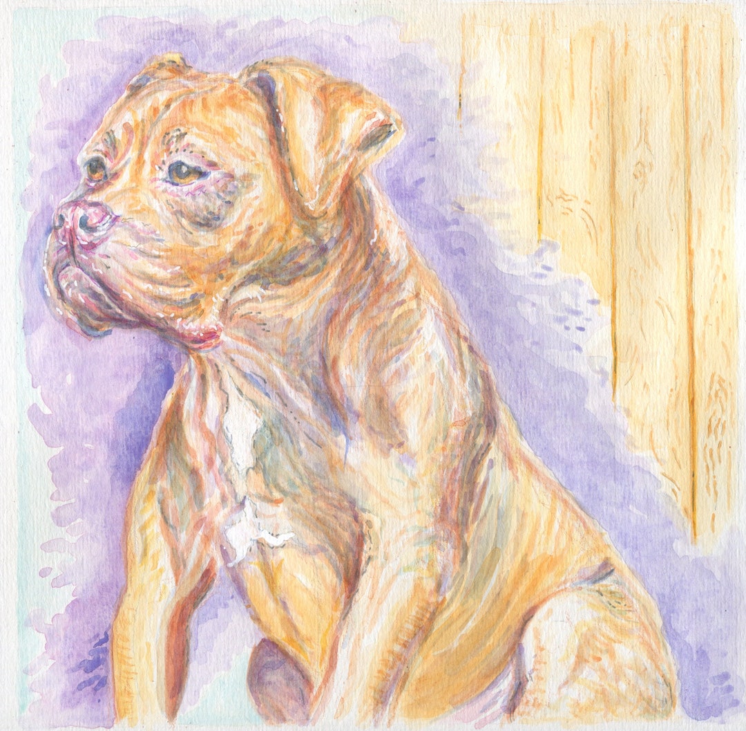 Hank's Legacy (made From an Original Watercolor Painting) - Etsy