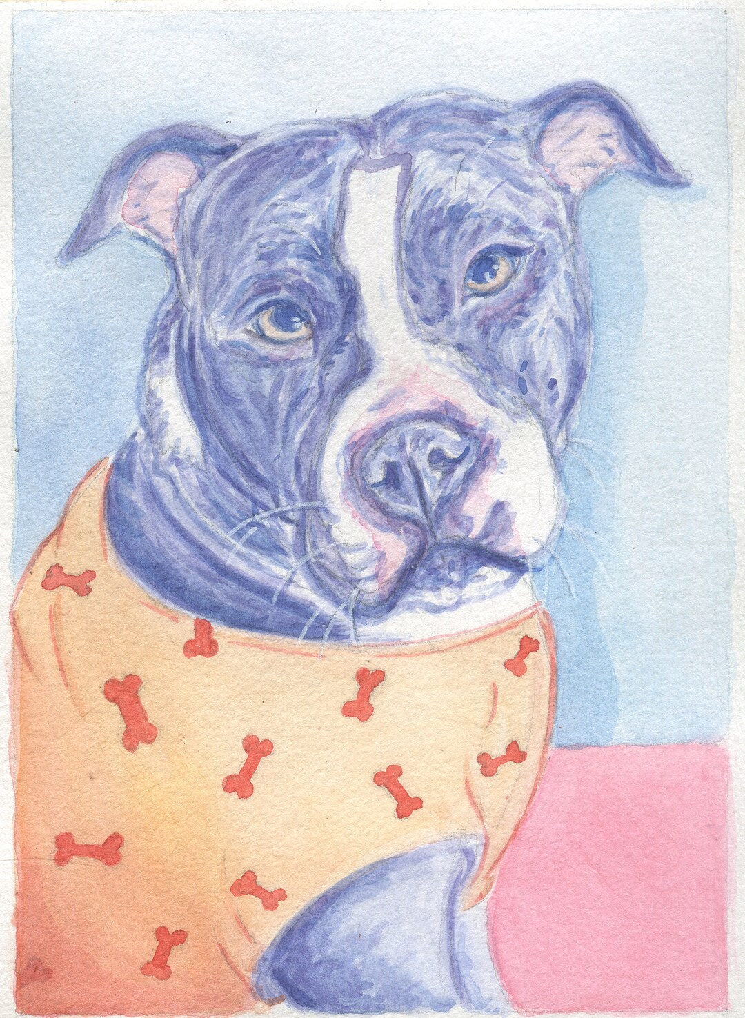 Kira Print (made From an Original Watercolor) - Etsy