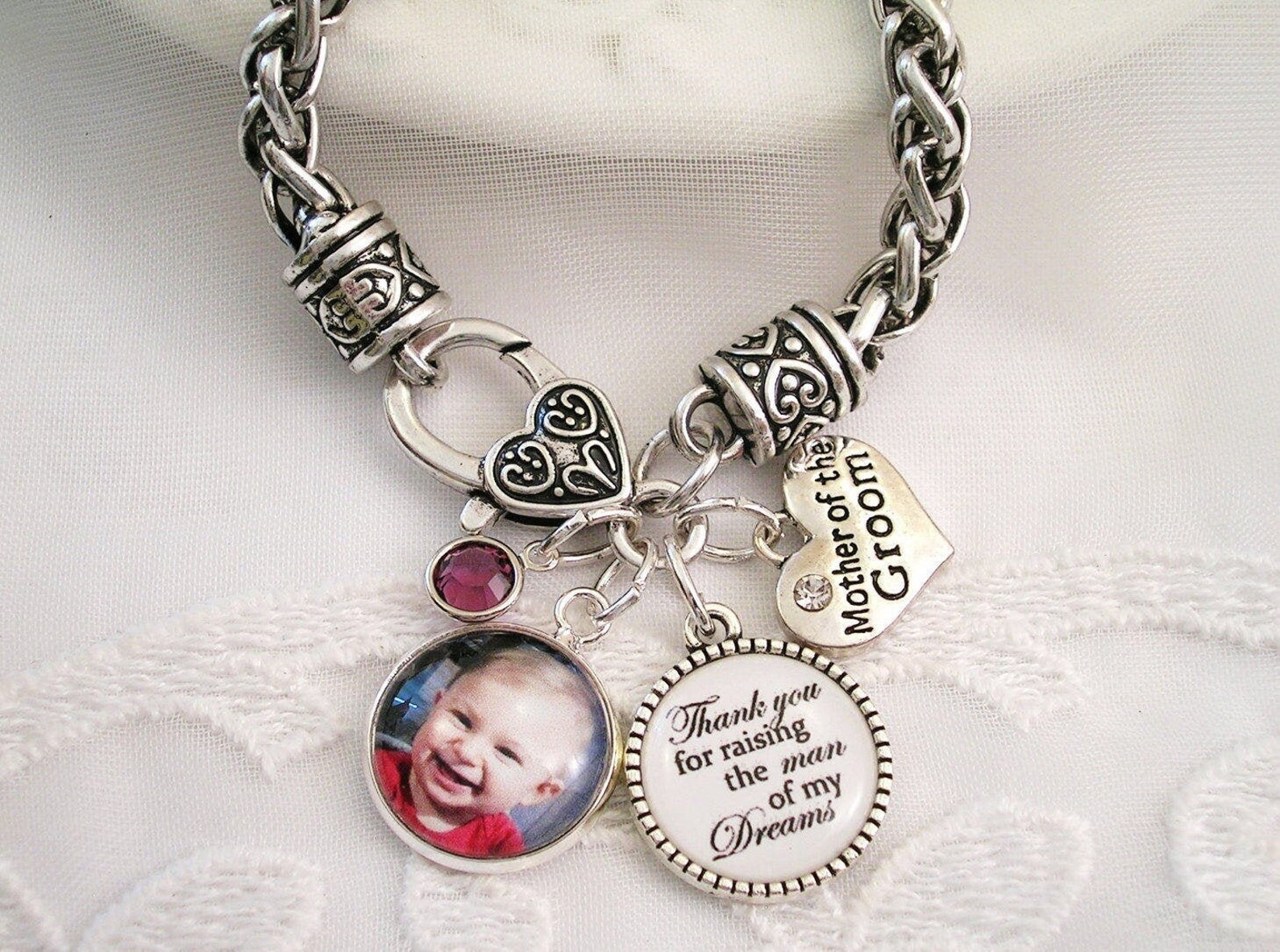 Mother of the Bride Bracelet Mother of the Groom Wedding Gift Jewelry ...