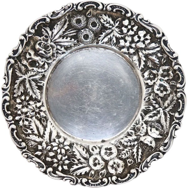 Repousse Silver - Etsy