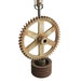 Repurposed Vintage American Industrial Cast Iron Cog Gear Now as a ...