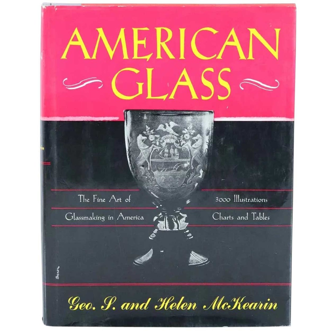 Book: American Glass the Fine Art of Glassmaking in America - Etsy