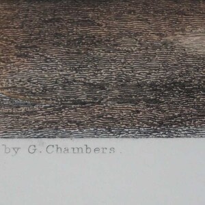 1890's Antique GEORGE CHAMBERS Colored Engraving City of - Etsy