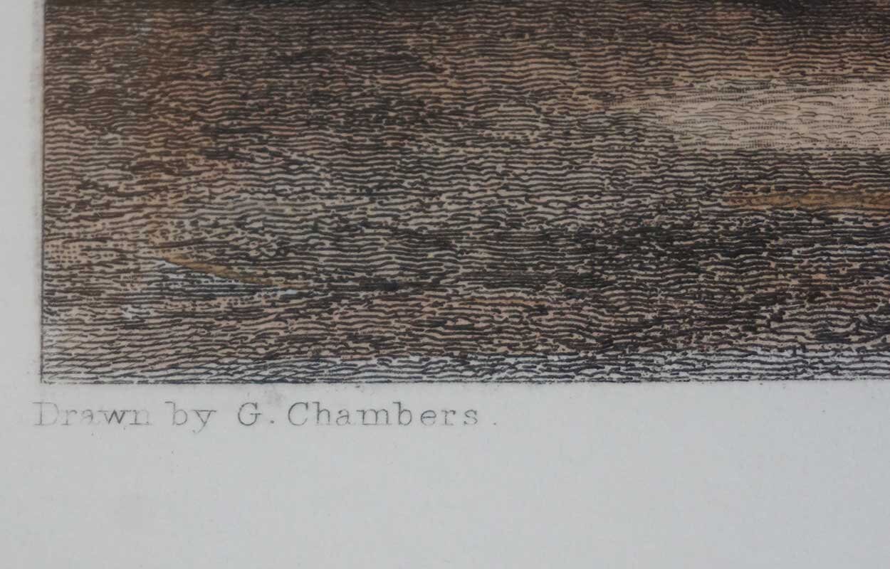 1890's Antique GEORGE CHAMBERS Colored Engraving City of - Etsy