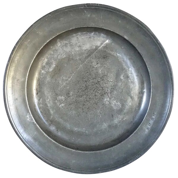 Pewter Plate - Etsy