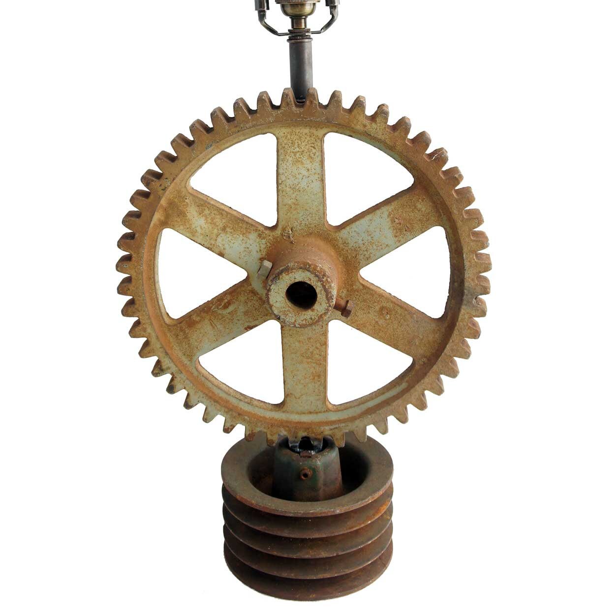 Repurposed Vintage American Industrial Cast Iron Cog Gear Now - Etsy