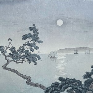 1943 Vintage Original TSUCHIYA KOITSU Color Woodblock on Paper, Full ...