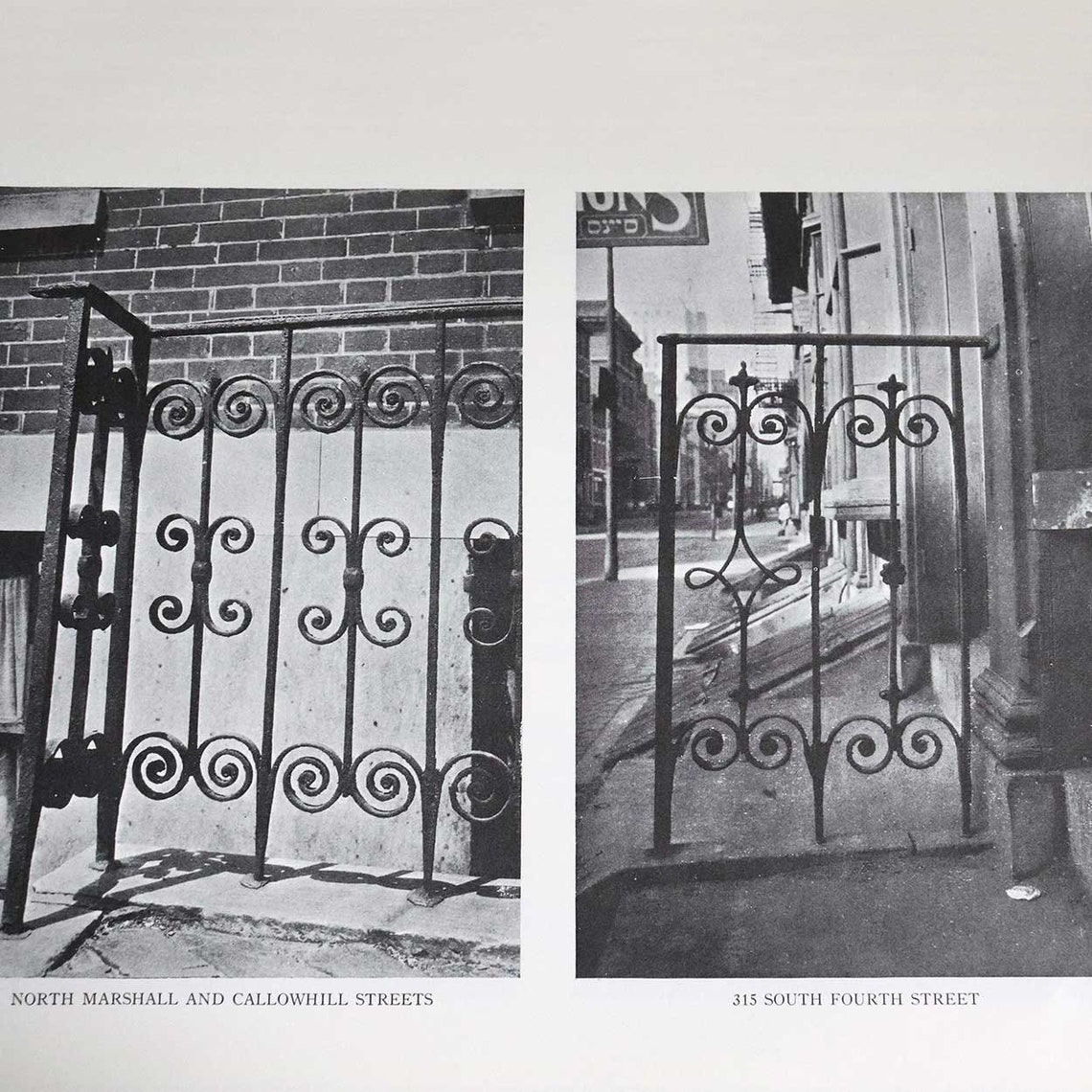 Vintage Book: Colonial Ironwork in Old Philadelphia by Philip | Etsy
