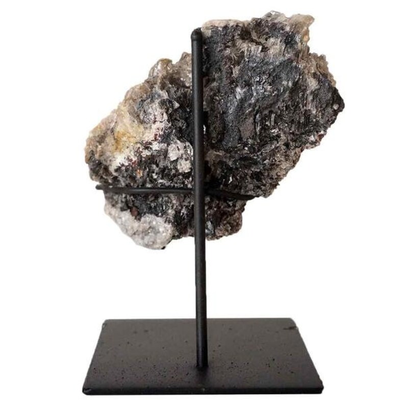 Small Crystal Rock / Geode / Mineral Specimen With Custom Iron - Etsy