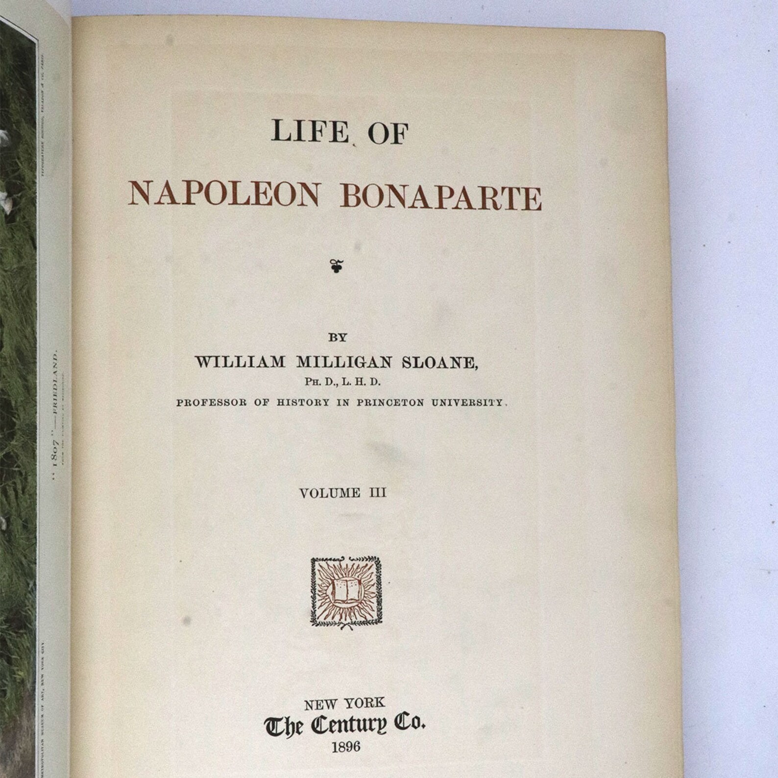 Antique Book: Life of Napoleon Bonaparte Volume III by - Etsy