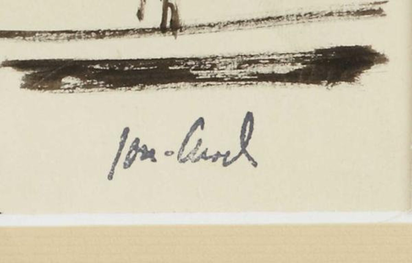 Antique JOHN JON-AND Ink Drawing on Paper Christmas Time in - Etsy