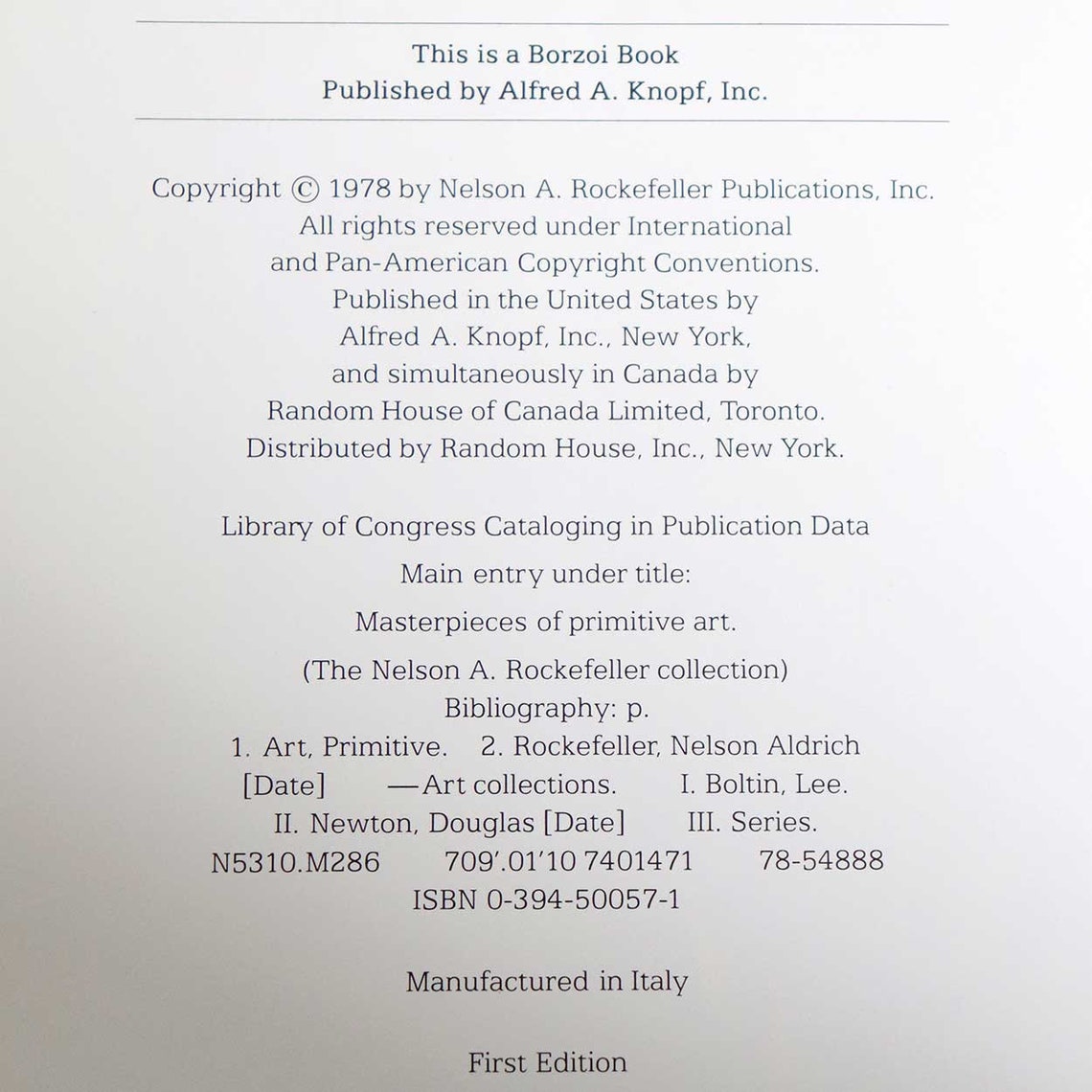 First Edition Art Book: Masterpieces of Primitive Art by - Etsy