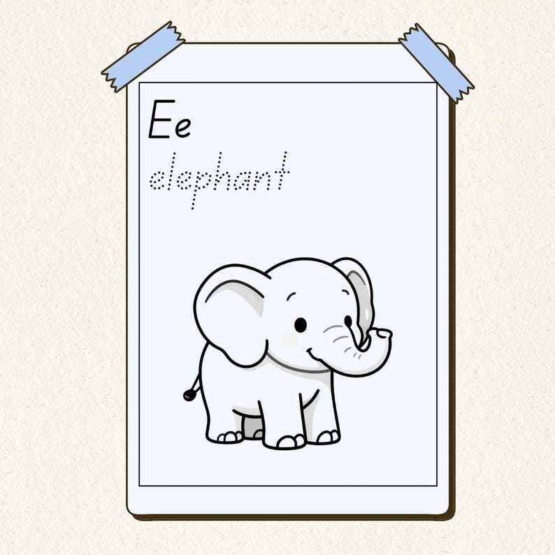 Buy Alphabet Coloring Pages Printable PDF | ABC Coloring Book for Kids ...