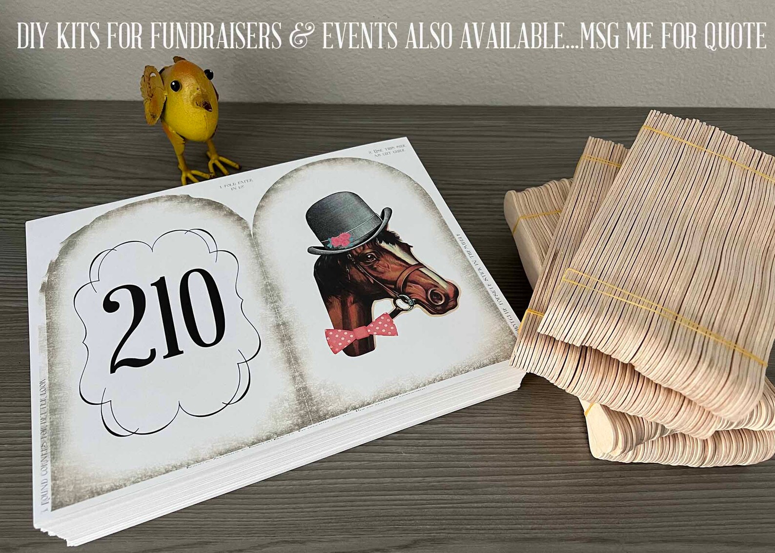 Kentucky Derby Party Printable Instant Download Hand - Etsy