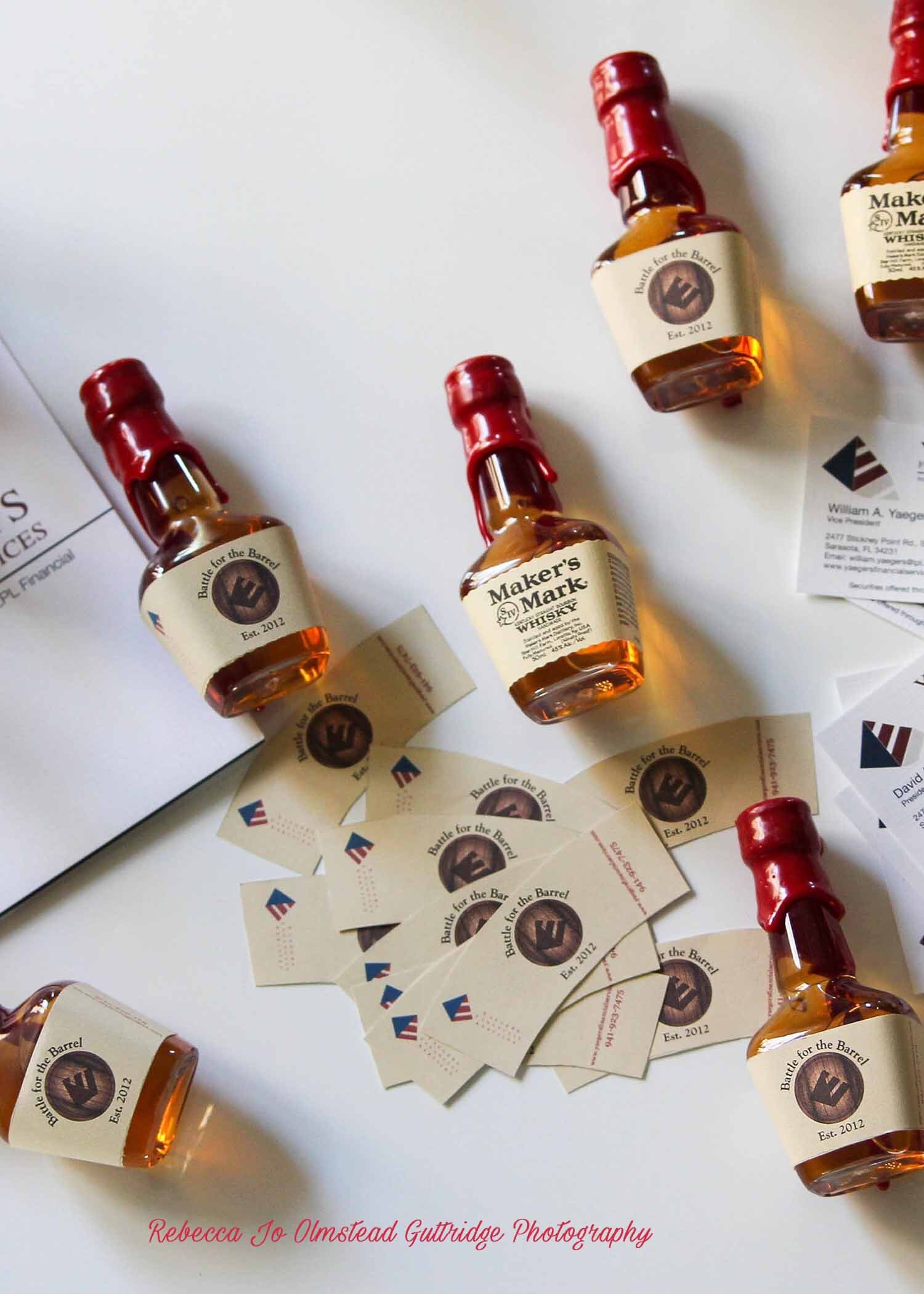 Custom Bourbon Whiskey Label for Mini Size 12 on a Sheet DIY OR Printed ...