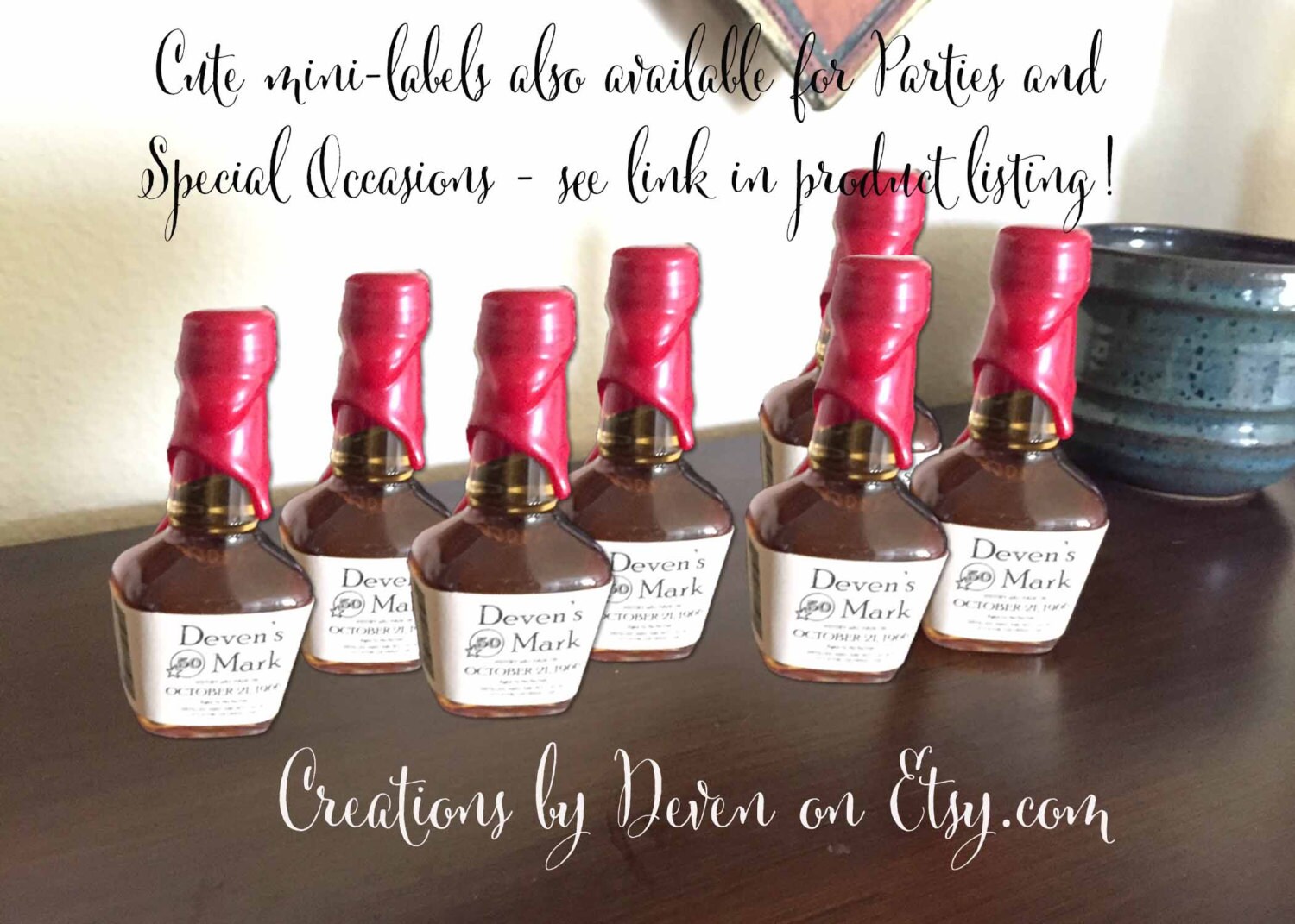 Custom Whiskey Label for Kentucky Derby Hostess Gift Wedding | Etsy