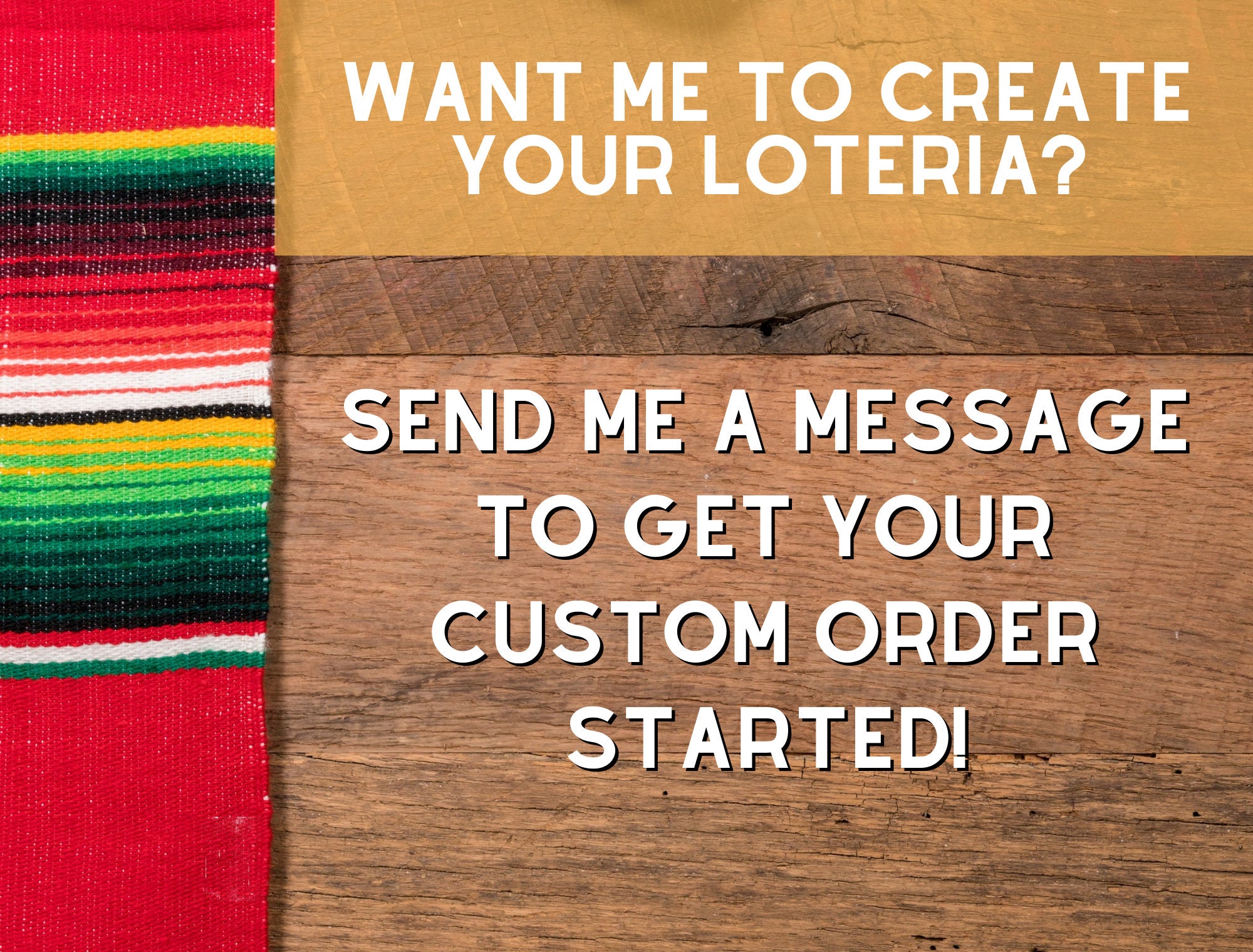 Digital Prints Mexican Bingo Loteria Game Template For Canva Custom 