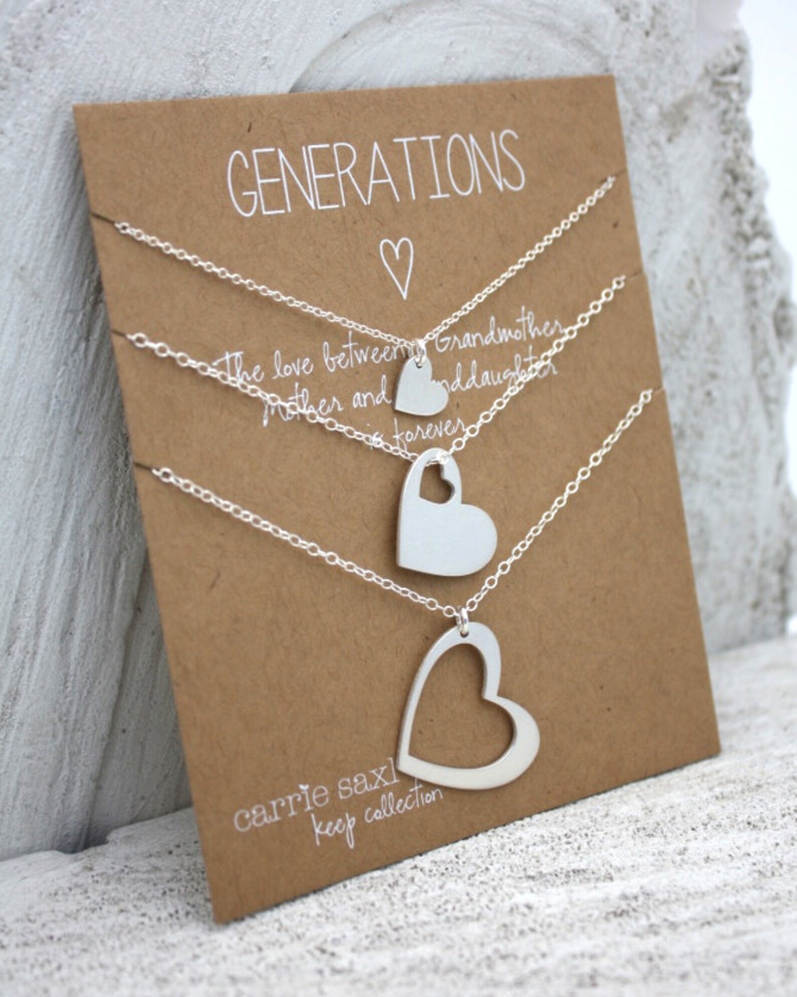 Generations Necklace Set - Mother's Day Gift - Necklace Gift ...