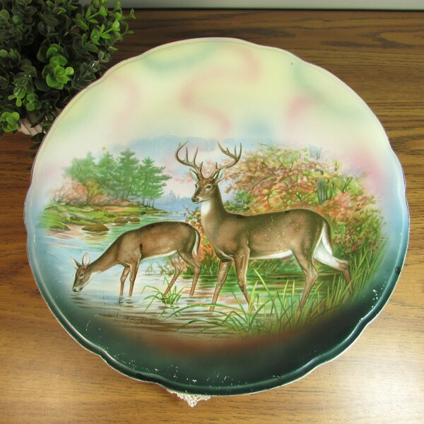 Deer Plate - Etsy