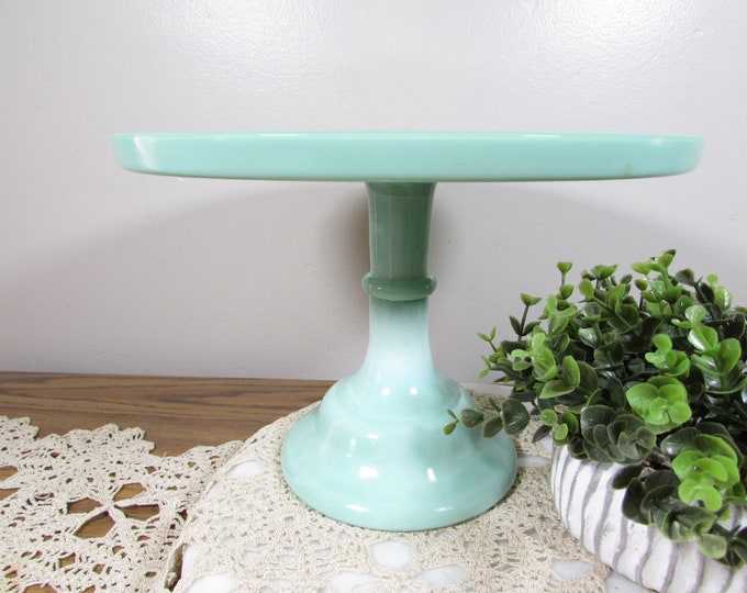 Jadeite Cake Stand Vintage