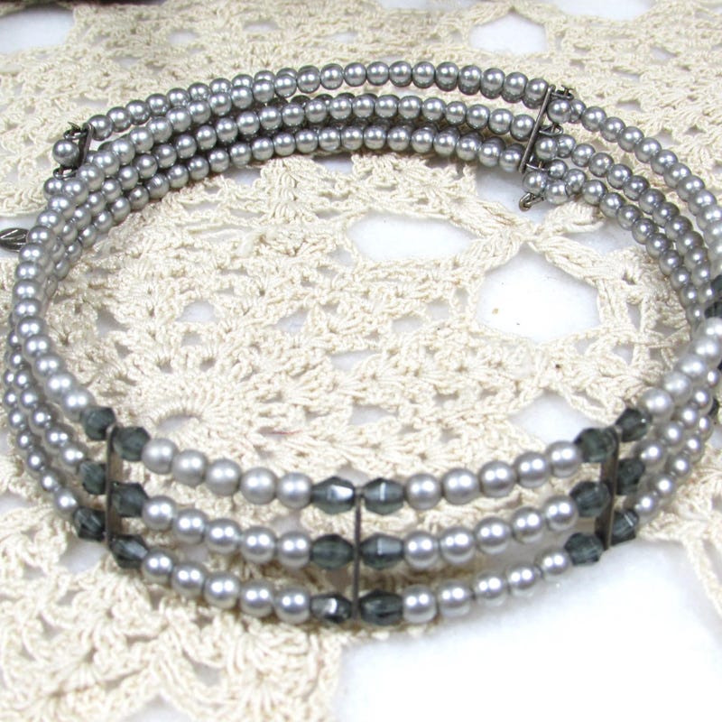 Lc Glass Necklace - Etsy