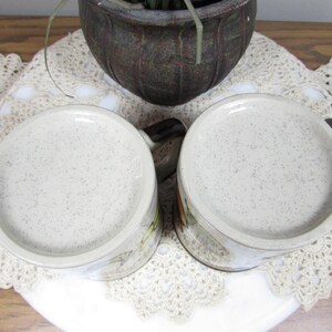 Vintage Sango Hand Painted Stoneware Coffee Mug Pair - Etsy