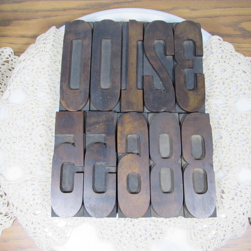 Letterpress Blocks - Etsy