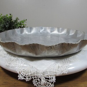 Vintage Aluminum Federal Florette Design Tray - Etsy