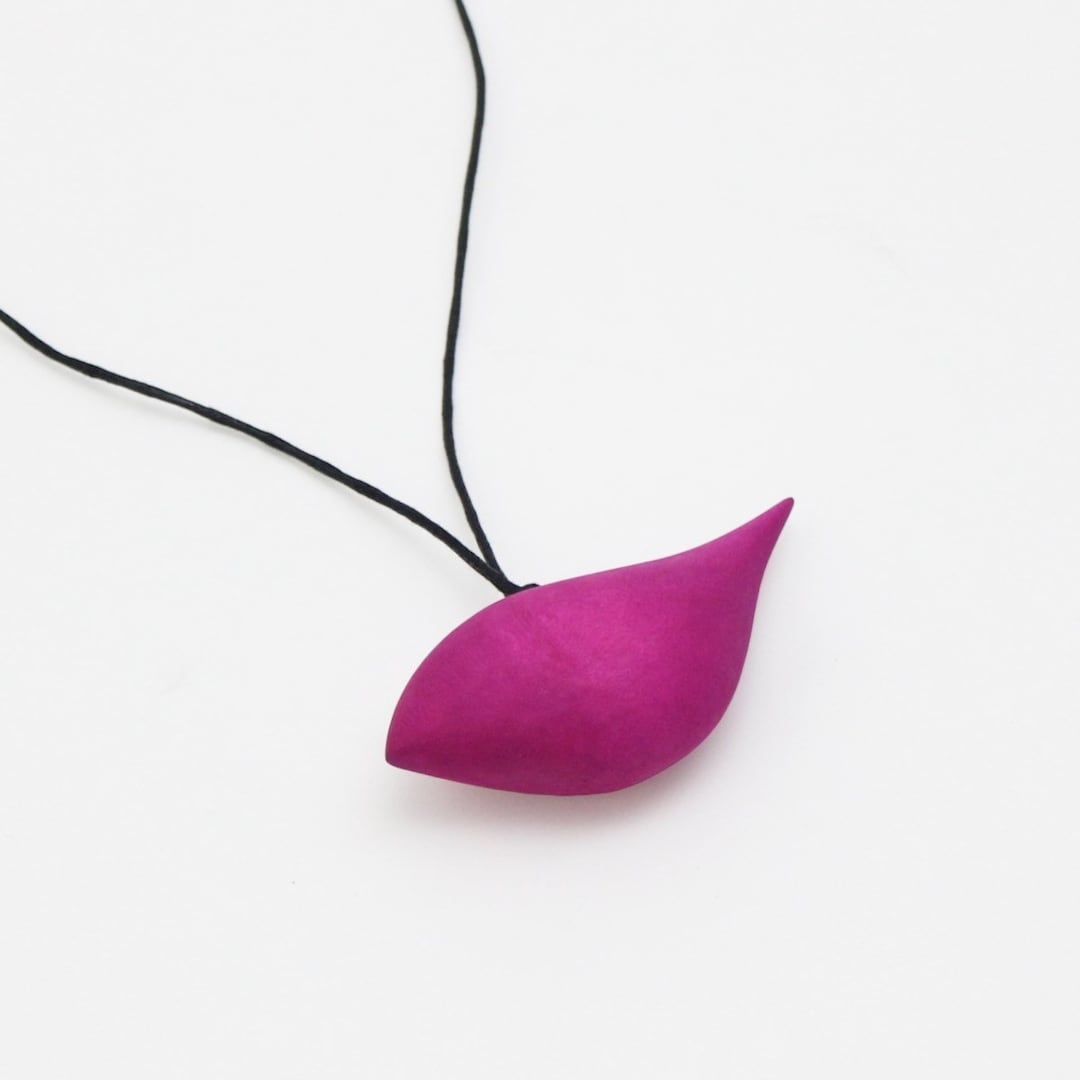 Fuschia Pink Bird Pendant Necklace, Statement Necklace , Statement ...
