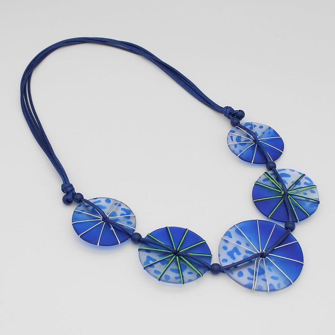 Blue Star Avah Necklace - Etsy