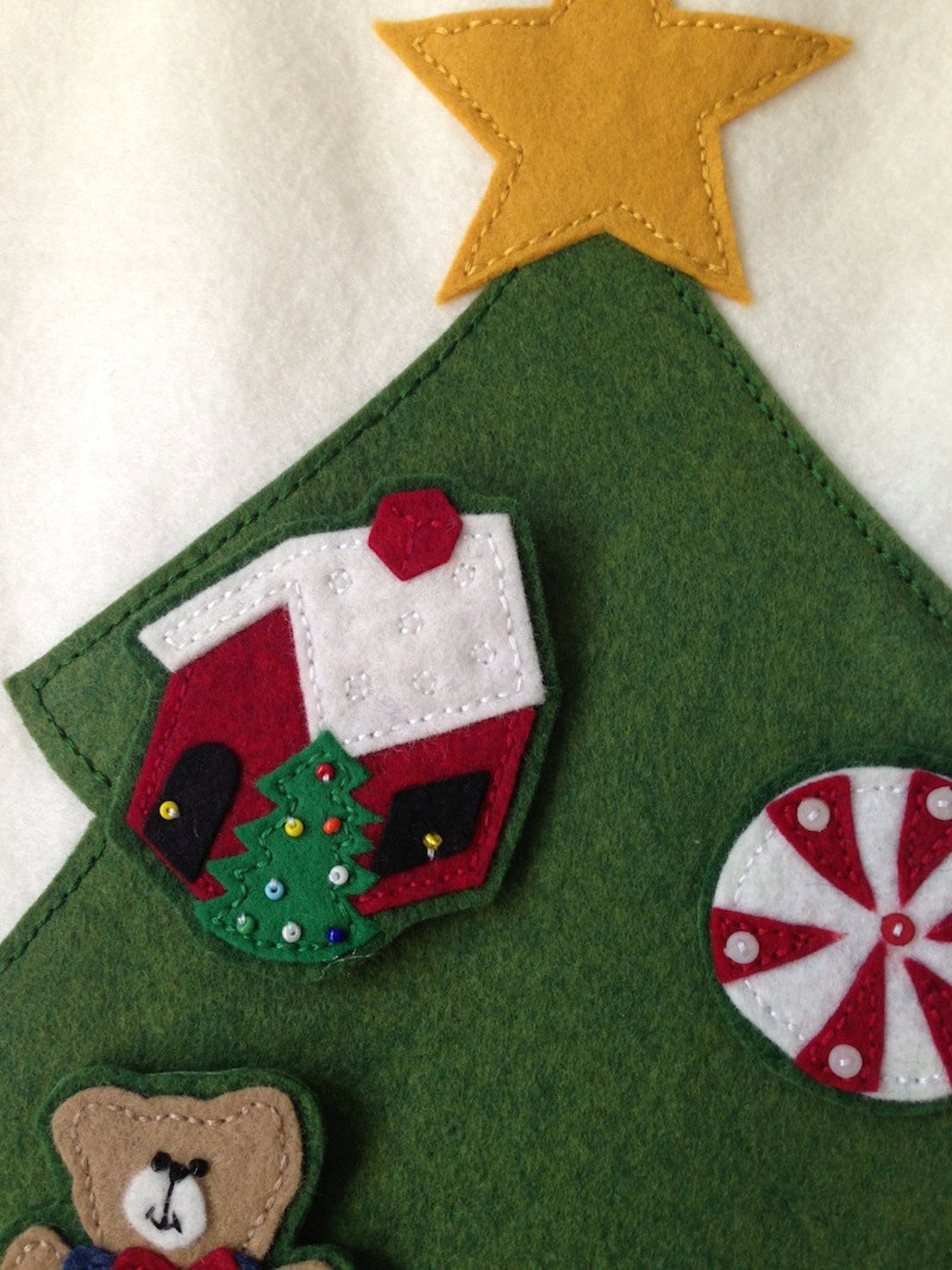 ADVENT CALENDAR PATTERN Felt Christmas Tree Advent Calendar - Etsy Canada