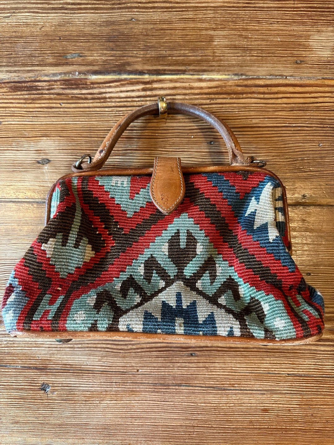 80s Southwestern Cowgirl Wool Woven Saddle Blanket, Navajo Rug Style ...