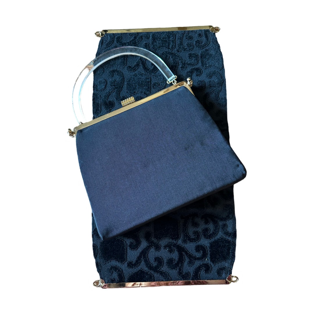 Nifty L & M 3 in 1 Interchangeable Covers Mid Century Bag, Purse - Etsy