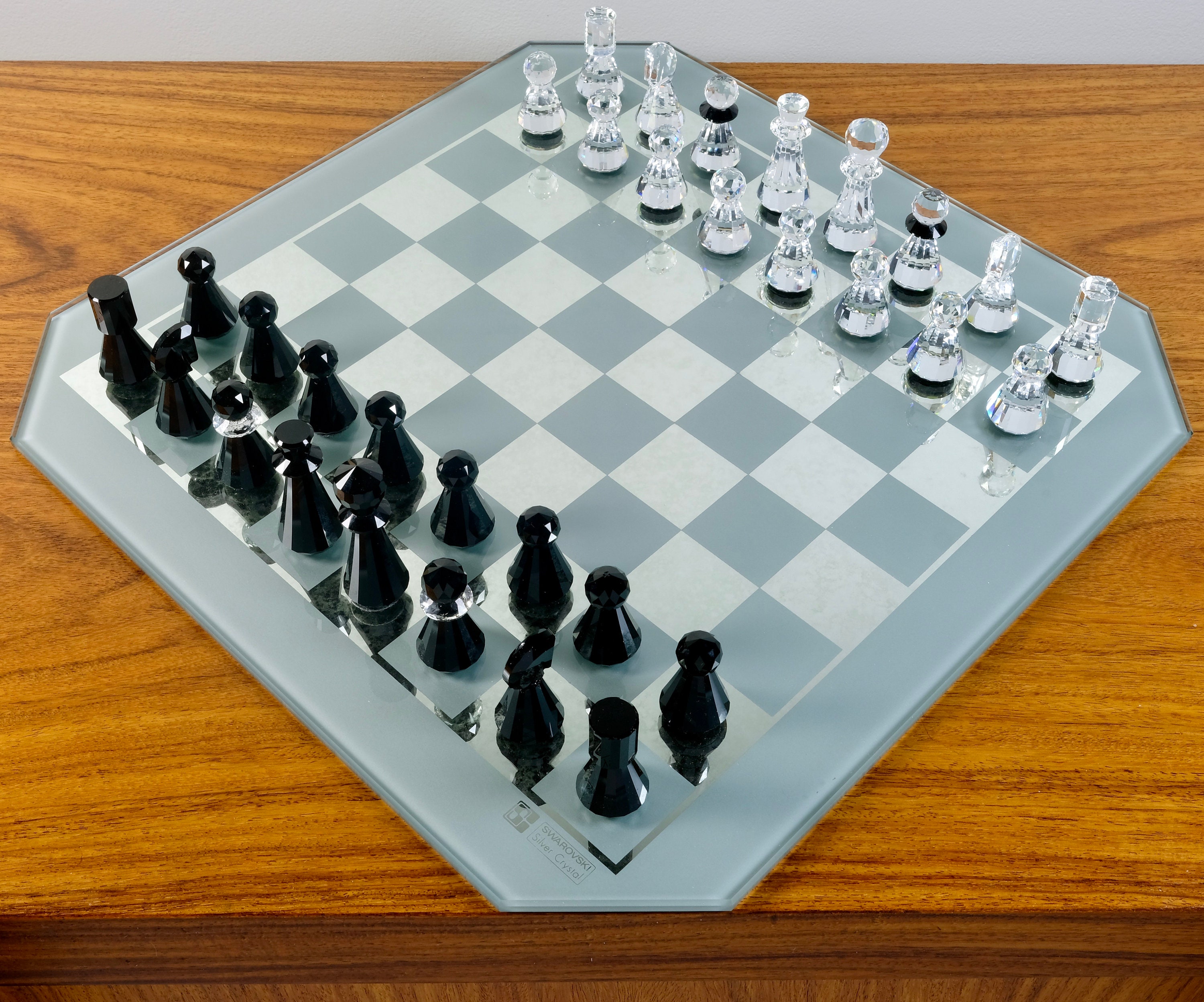 Swarovski Crystal Chess Set