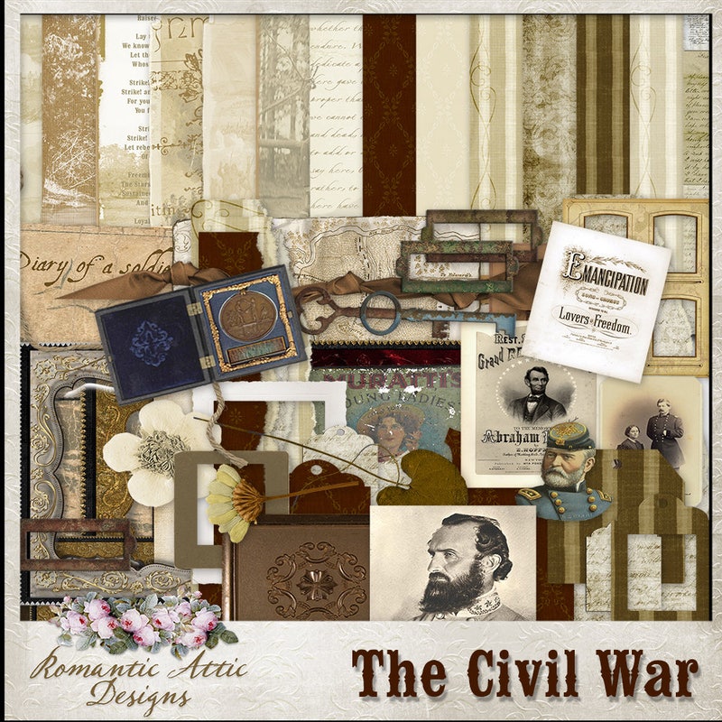 Civil War Stencil - Etsy