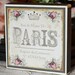 Vintage Paris Paper, Paris Note Card, Blank Cards, French Stationery ...