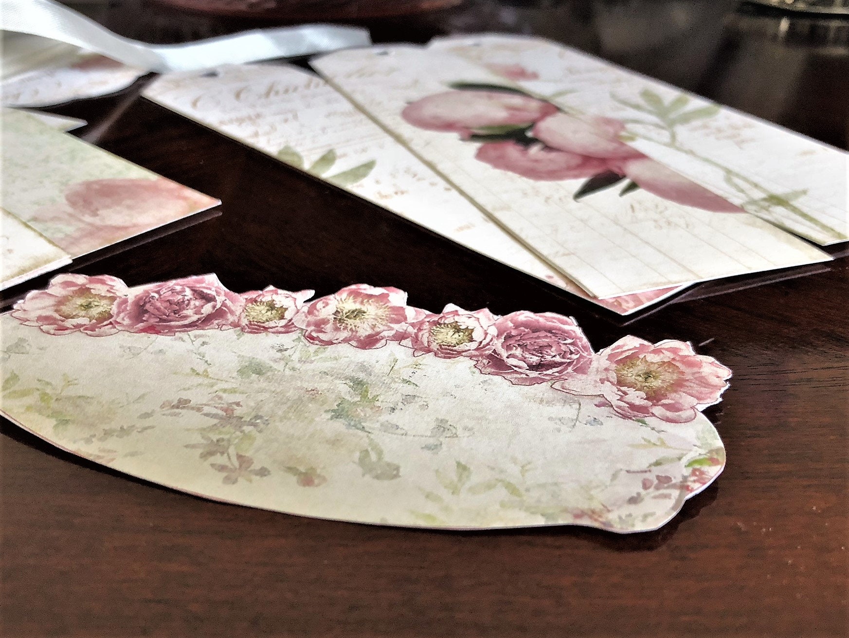 Printable Digital Journal Kit French Flower vintage junk | Etsy