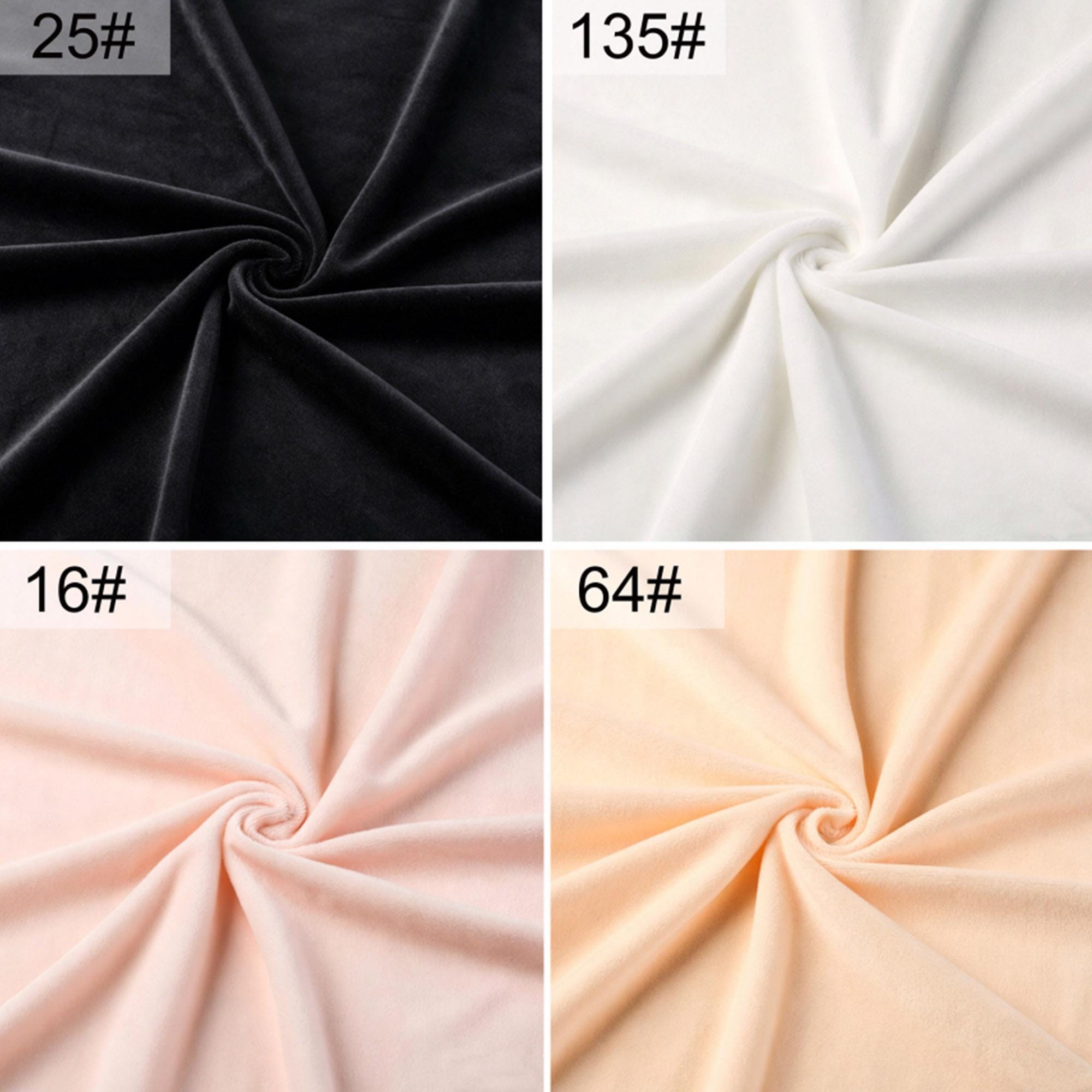 Solid Minky Fabric- for Plush Toys- Sewing Crafts- Short Pile Minky ...