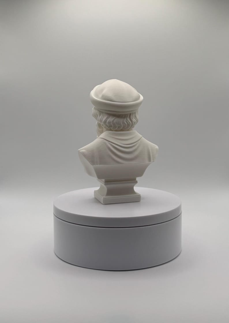 Ferdinand Magellan Bust Statue | 4.5” Portuguese Explorer Sculpture ...