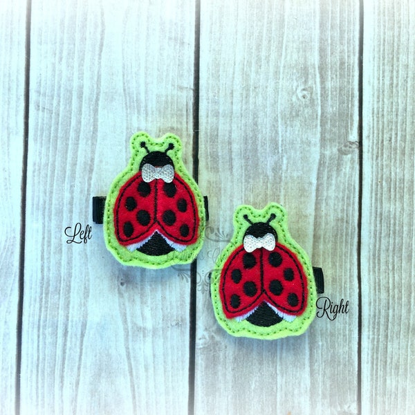 Ladybug Hair Clip - Etsy